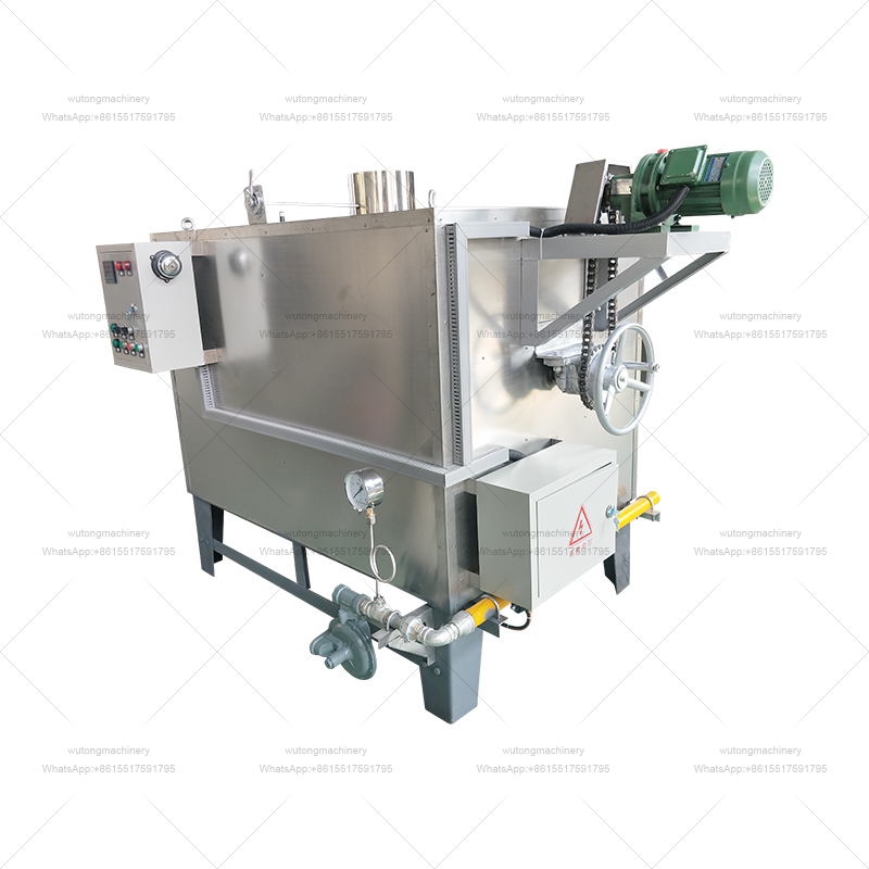 Peanut Roasting Machine Gas Groundnut Roaster Machine Sesame Grain ...