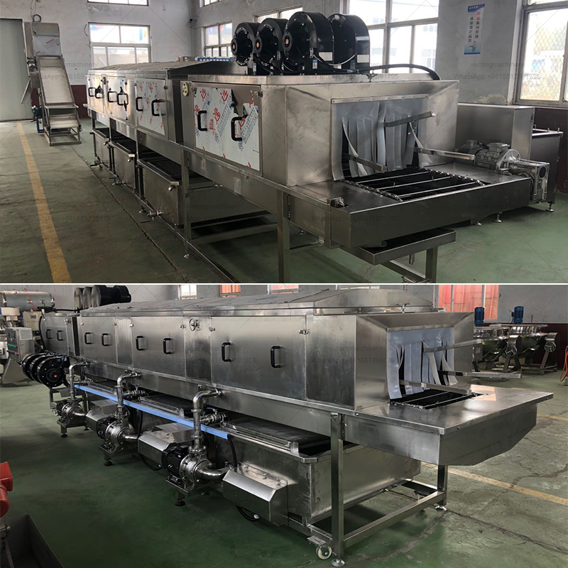 Industrial Tray Crate Cheese Mold Washer Machine Conveyor Cleaner ...