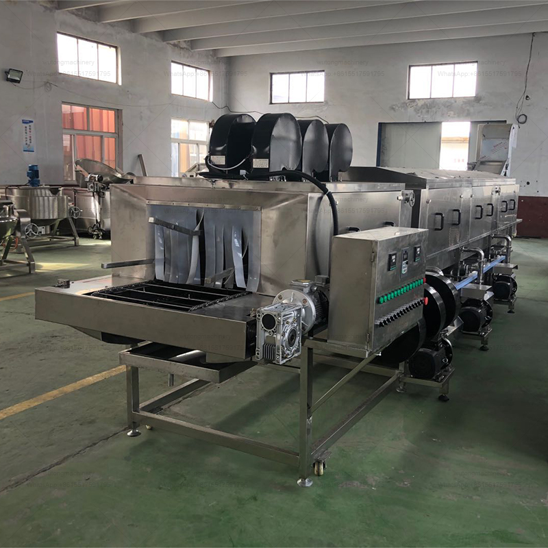 Industrial Tray Crate Cheese Mold Washer Machine Conveyor Cleaner ...